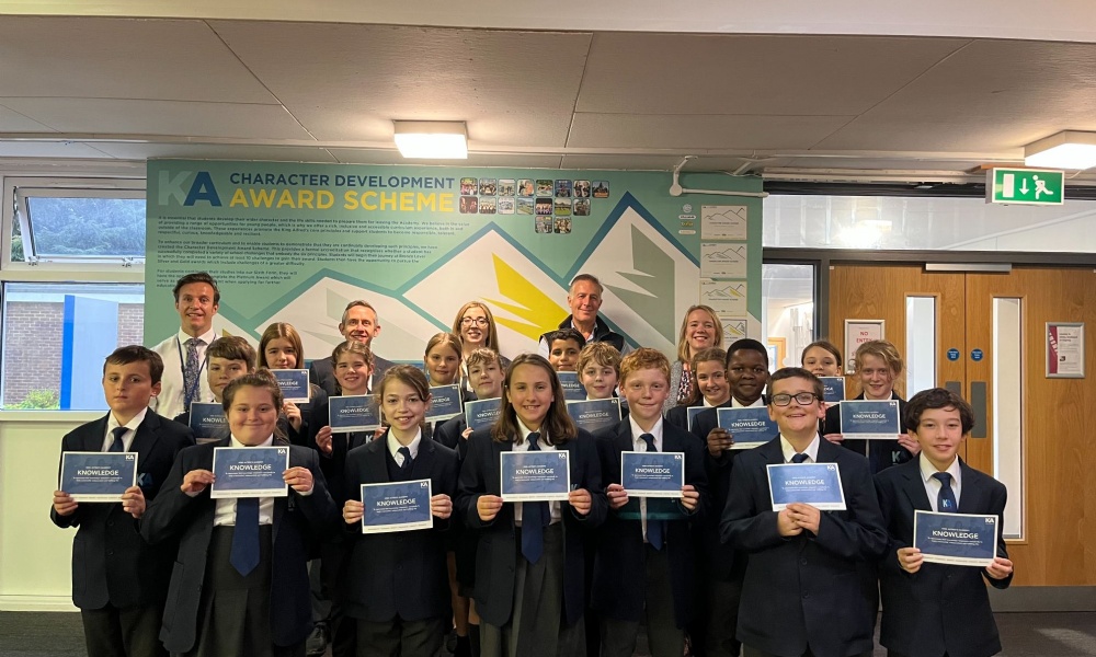 King Alfred's Academy - Well done!